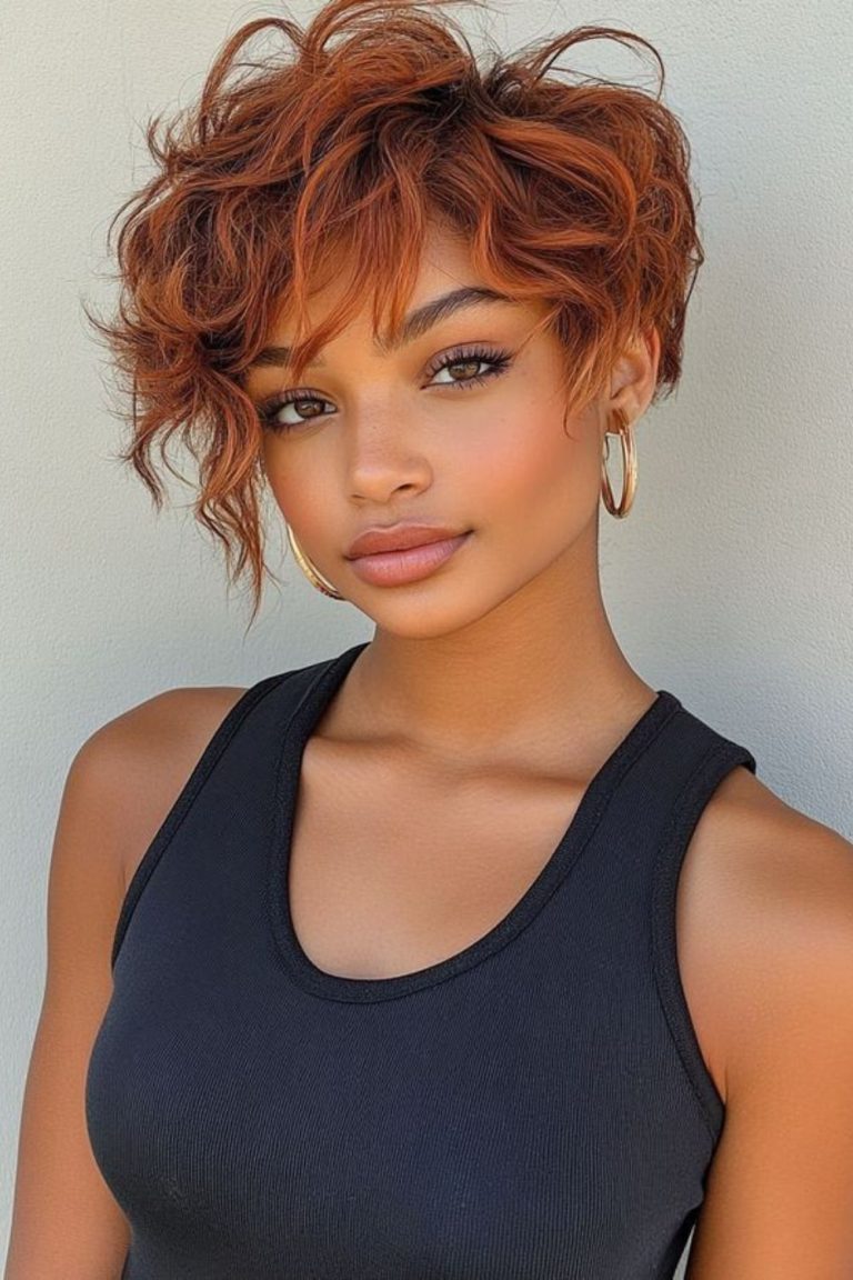 33 Stunning Ginger Pixie Haircut Black Women Ideas - Stylish Hair Ideas
