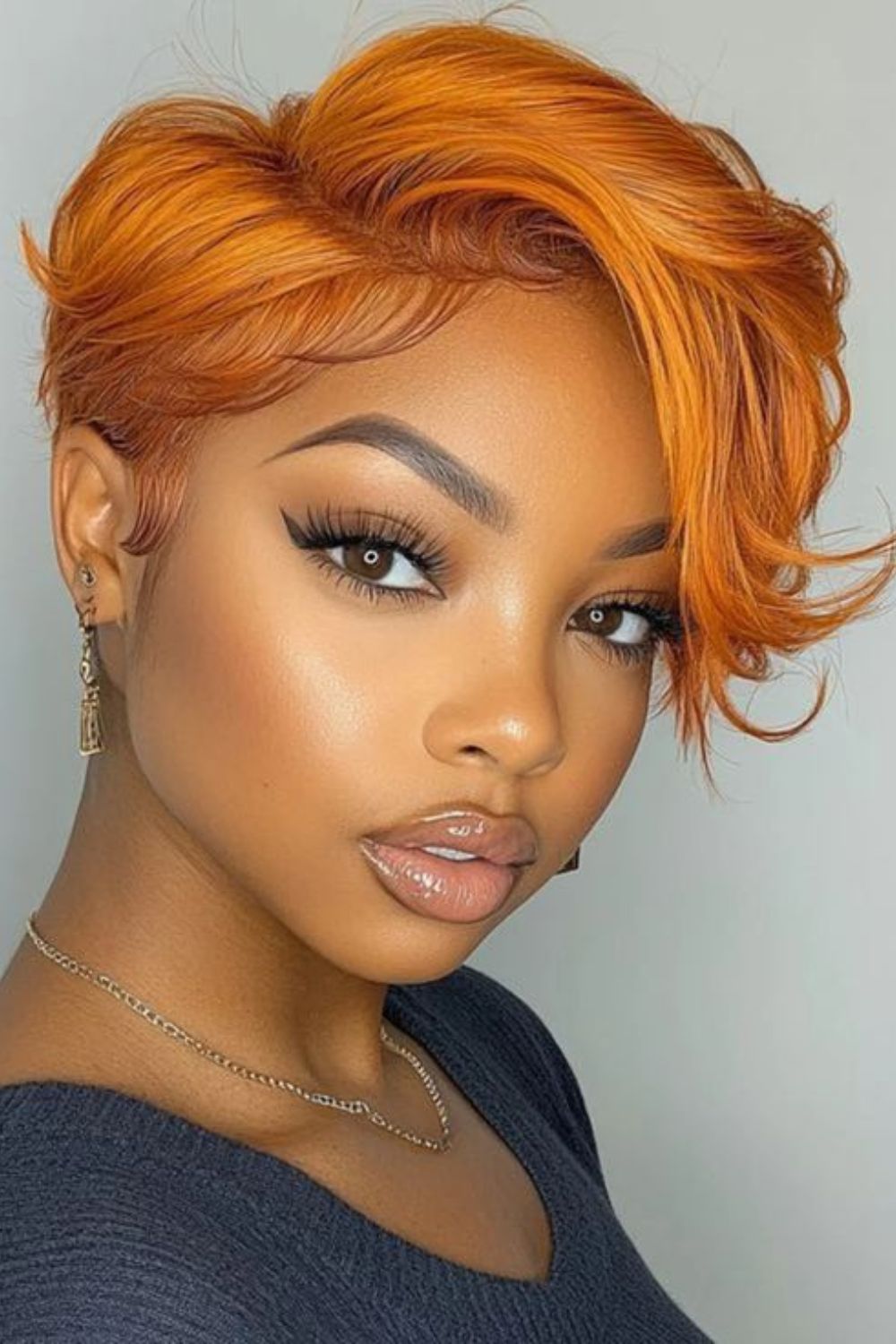 33 Stunning Ginger Pixie Haircut Black Women Ideas - Stylish Hair Ideas