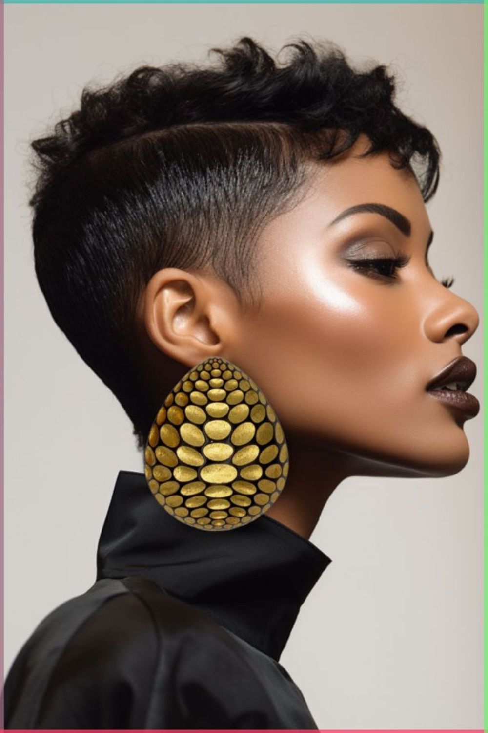 30 Best Bald Fade Women Black Short Hair Ideas - Stylish Hair Ideas