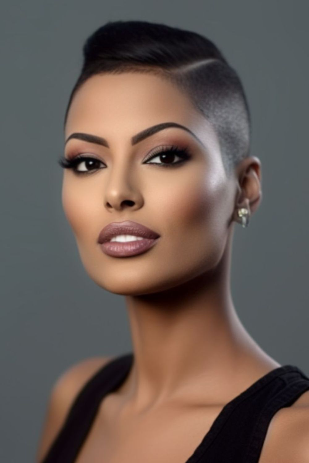 30 Best Bald Fade Women Black Short Hair Ideas - Stylish Hair Ideas
