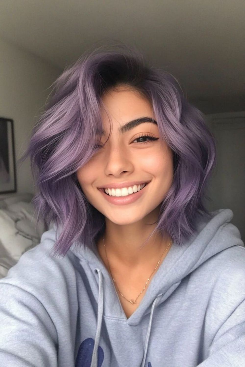 29 Gorgeous Lob with Curtain Bangs Hairstyles - Stylish Hair Ideas