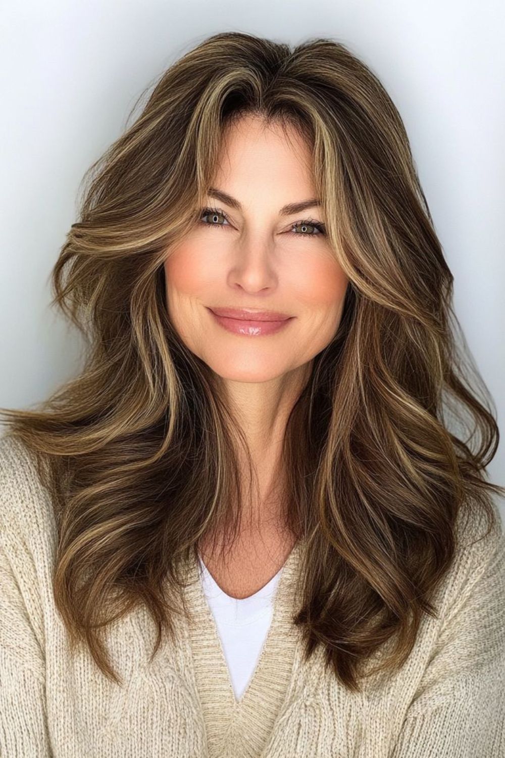 30 Gorgeous Long Hair Older Women Over 50 Ideas - Stylish Hair Ideas
