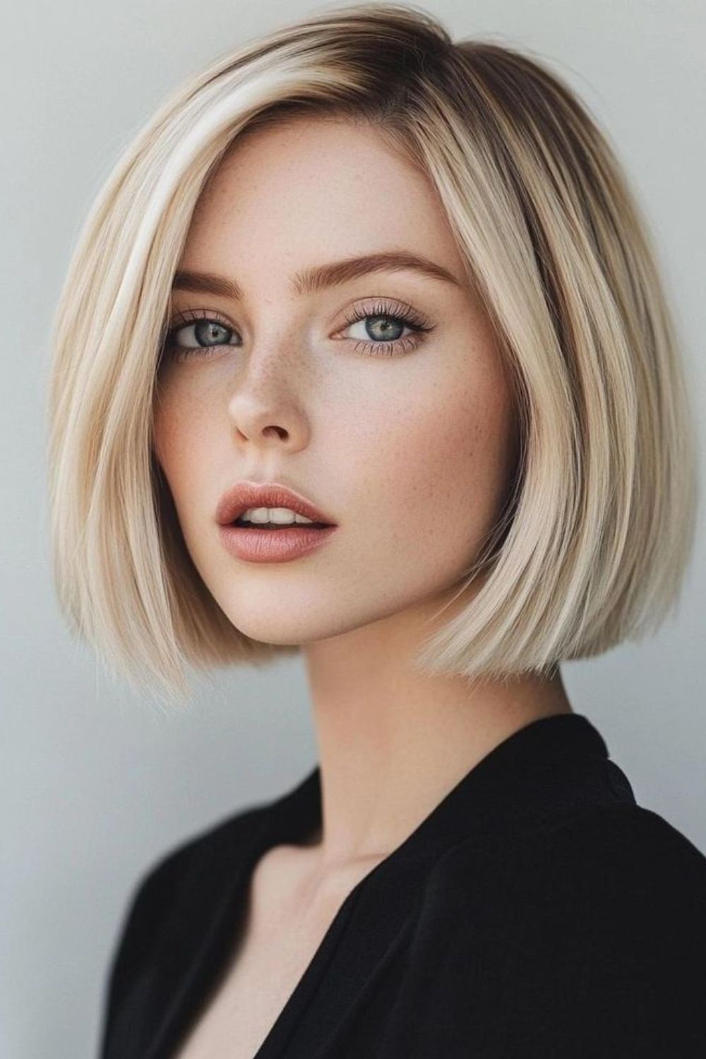 30 Bluntcut Bob Chin Length Hairstyles - Stylish Hair Ideas