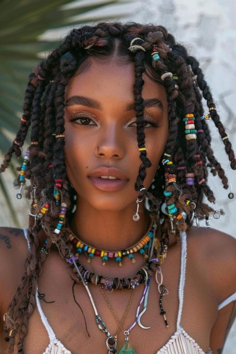32 Boho Bob Knotless Braids Hairstyles - Stylish Hair Ideas