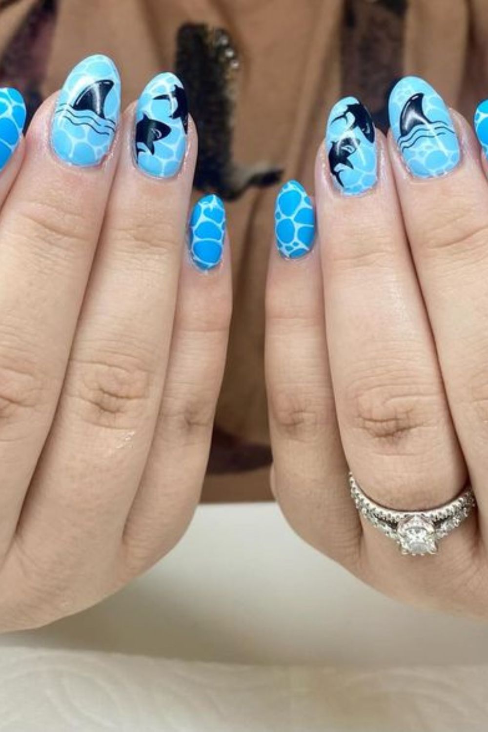 33 Stunning Whale Shark Nails - Stylish Hair Ideas