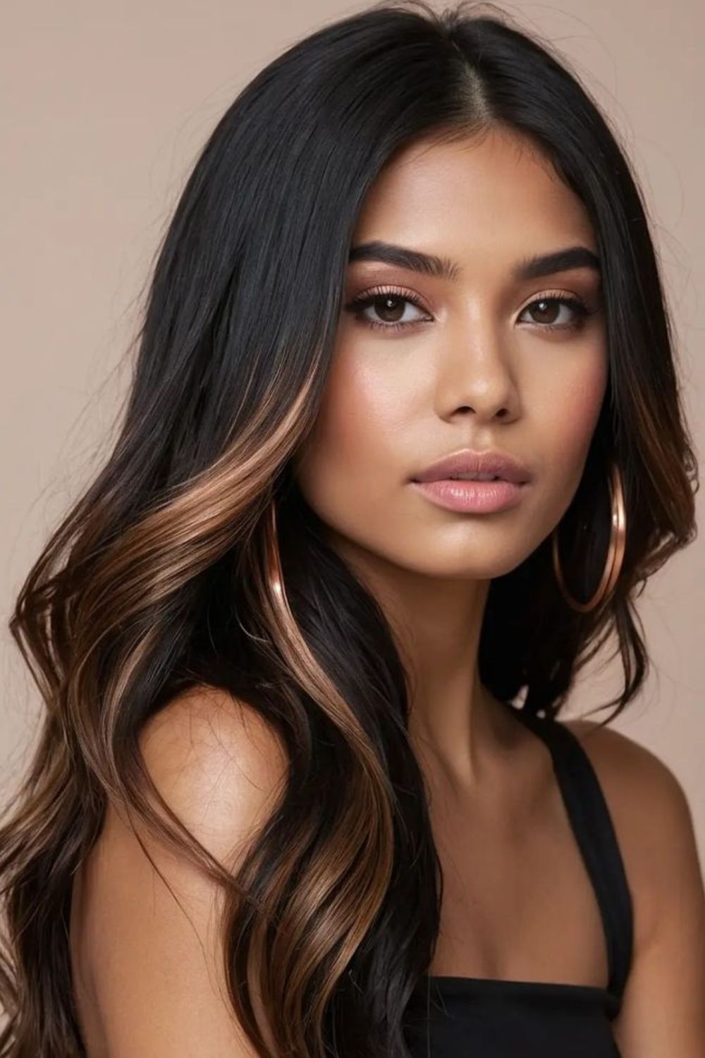 32 Gorgeous Caramel Balayage on Black Hair Ideas - Stylish Hair Ideas