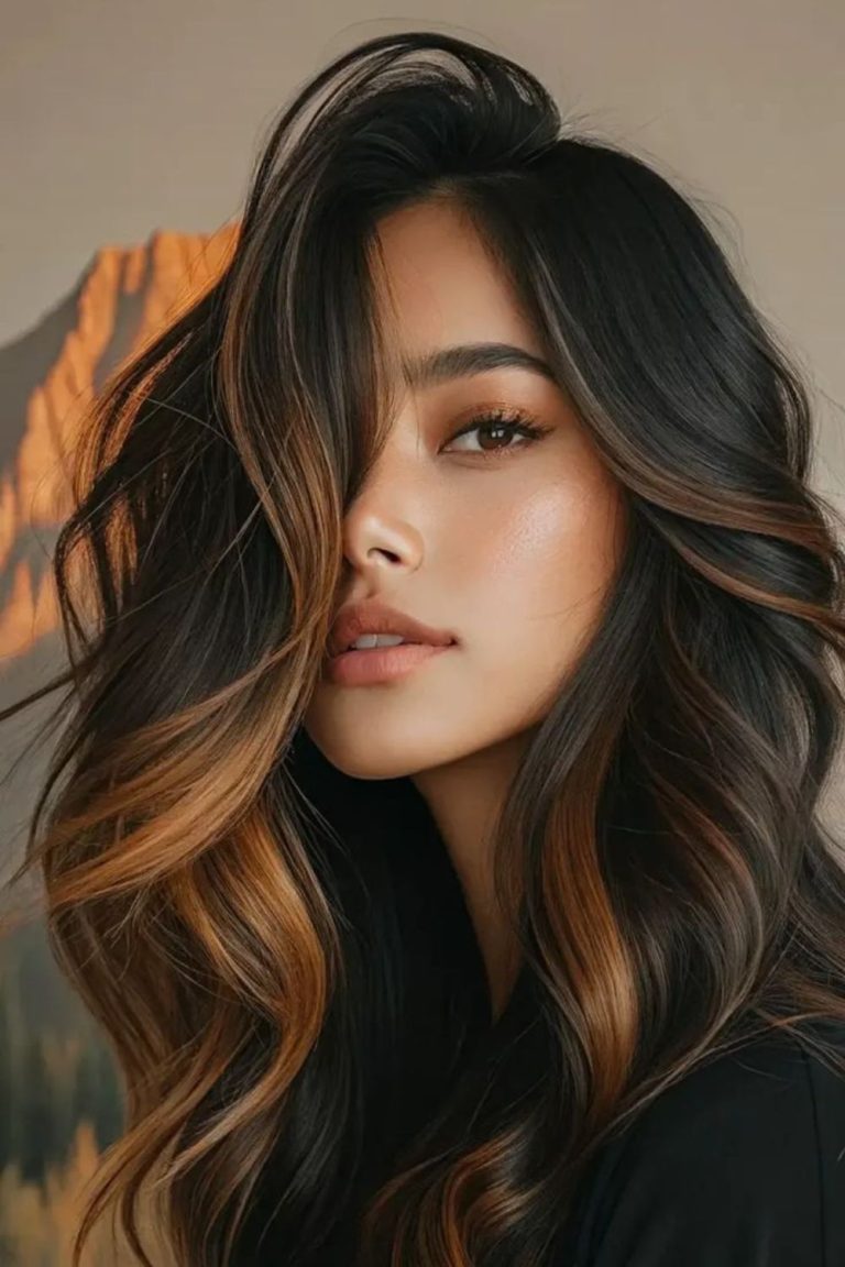 29 Stunning Dark Hair Balayage Styles - Stylish Hair Ideas