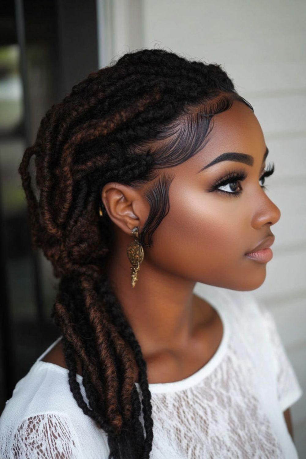 32 Classy Loc Styles - Stylish Hair Ideas