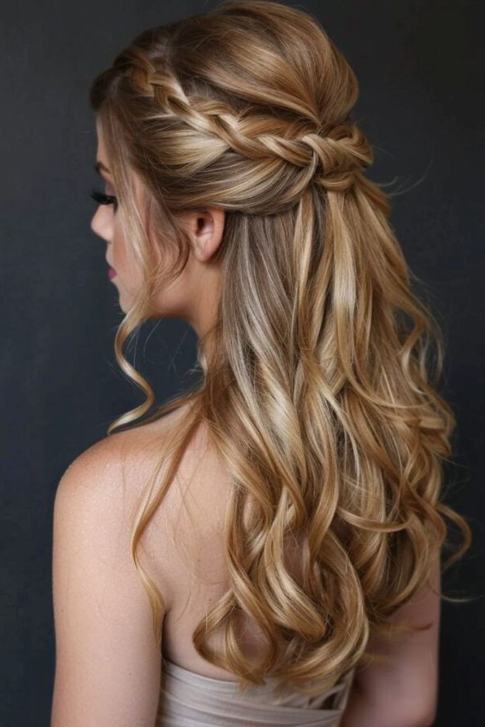 28 Gorgeous Half Up Half Down Wedding Hairstyles - Stylish Hair Ideas