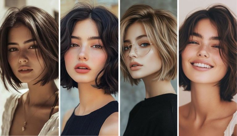 33 Trendy Messy French Bob Hairstyles for Effortless Style - Stylish ...