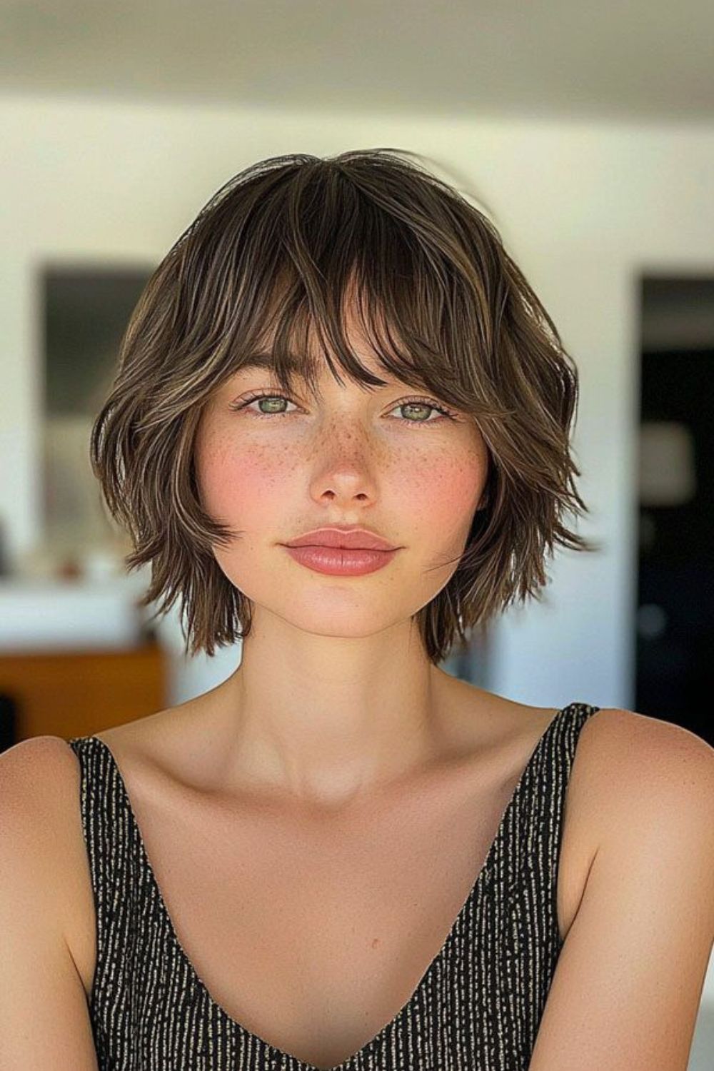 33 Trendy Messy French Bob Hairstyles for Effortless Style - Stylish ...