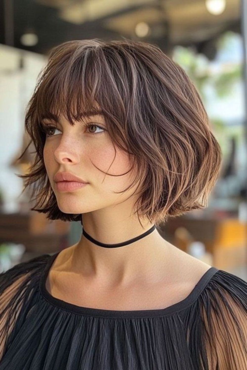33 Trendy Messy French Bob Hairstyles for Effortless Style - Stylish ...