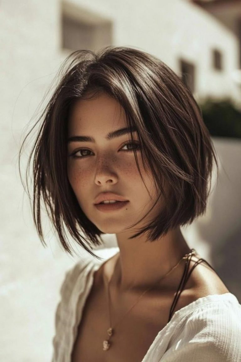 33 Trendy Messy French Bob Hairstyles for Effortless Style - Stylish ...