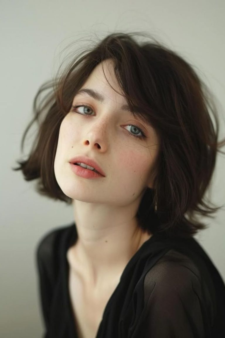 33 Trendy Messy French Bob Hairstyles for Effortless Style - Stylish ...