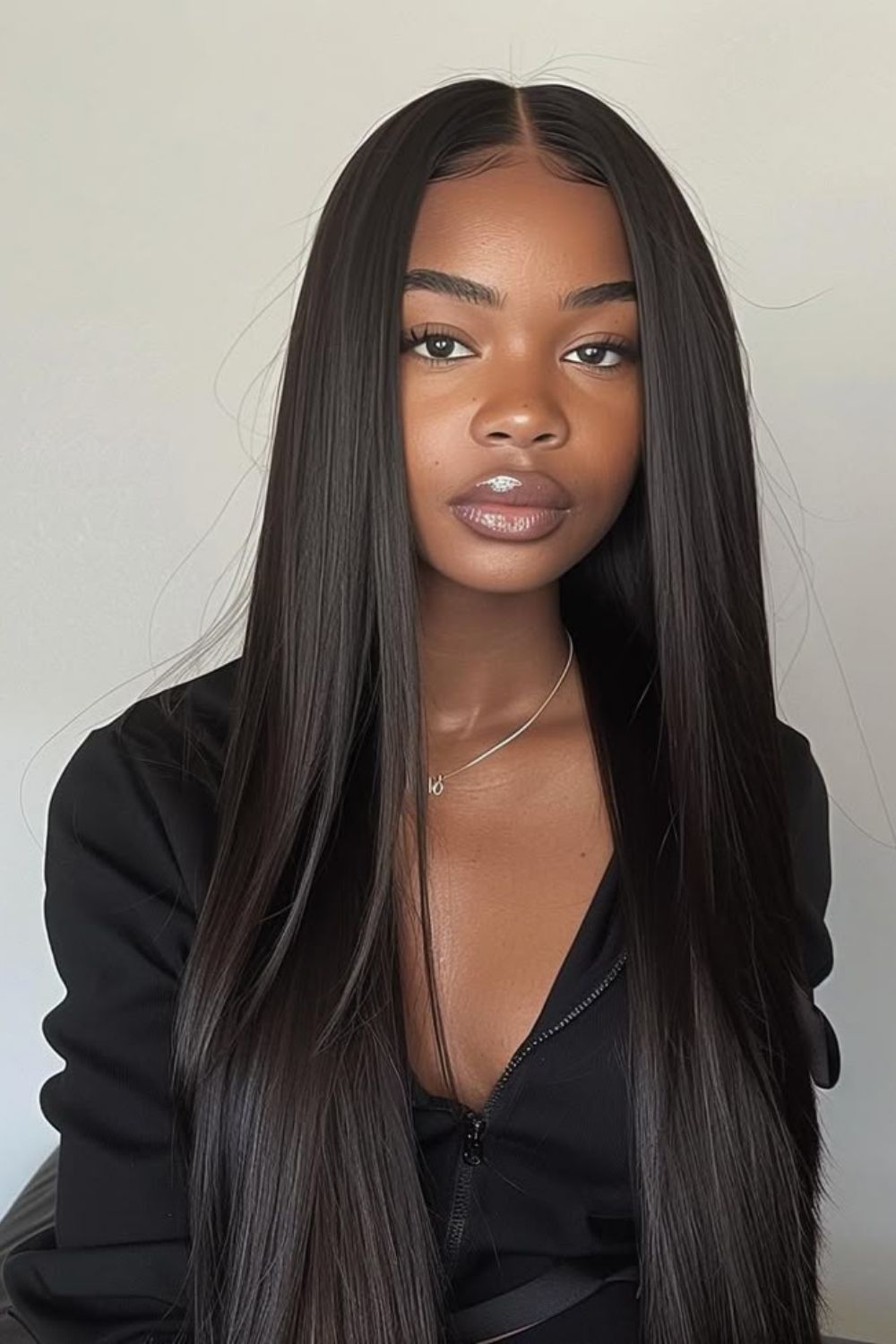 34 Stunning Hairstyles for Straight Hair Black Women - Stylish Hair Ideas