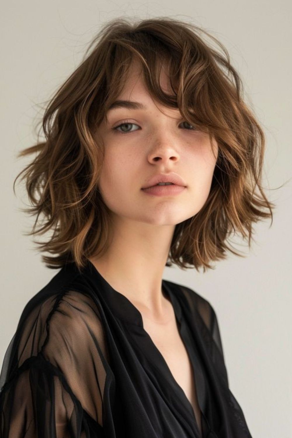 33 Trendy Messy French Bob Hairstyles for Effortless Style - Stylish ...