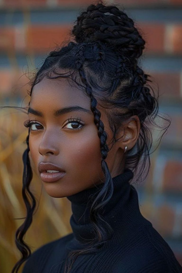 33 Gorgeous Winter Hair Braid for Black Women Styles - Stylish Hair Ideas