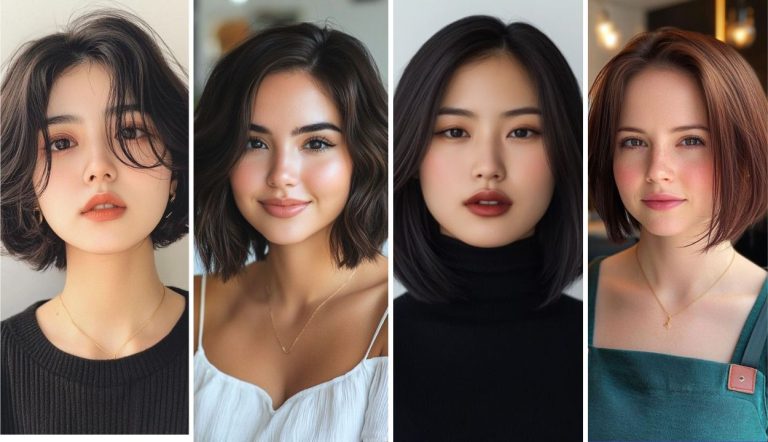 30 Bob Cut for Round Face Ideas - Stylish Hair Ideas