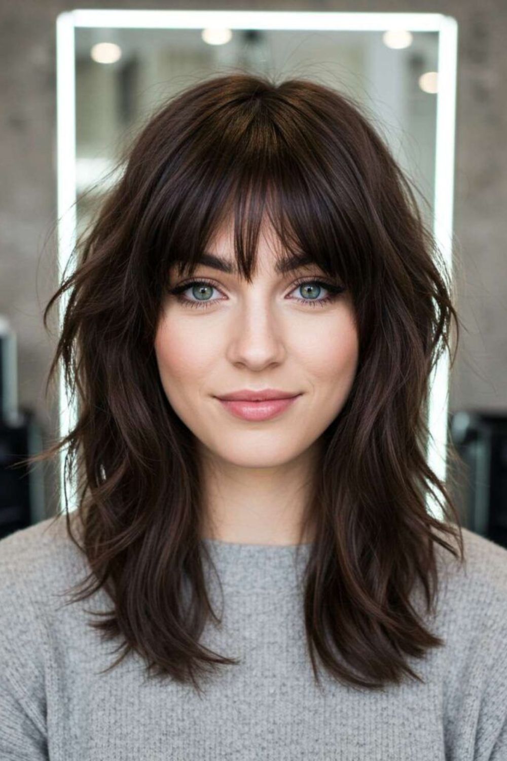 32 Shaggy Mid Length Hair Styles - Stylish Hair Ideas