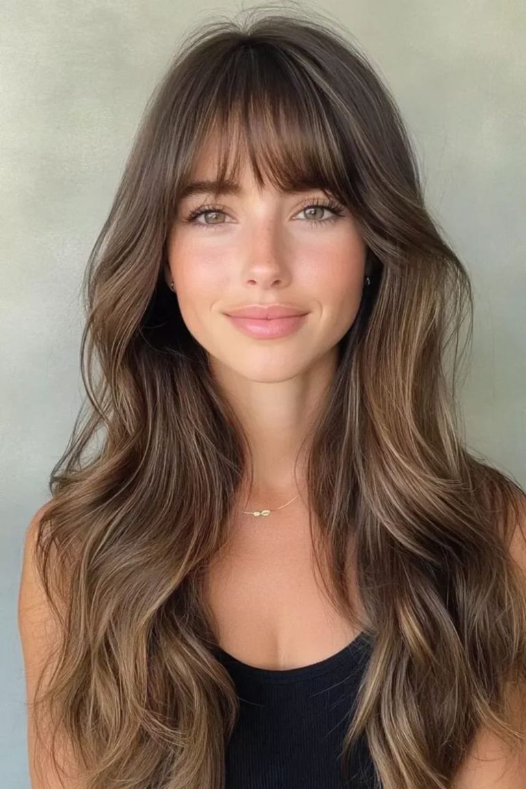 29 Long Bangs Long Hair Ideas - Stylish Hair Ideas