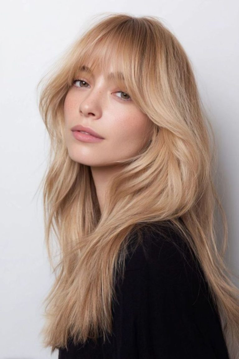29 Long Bangs Long Hair Ideas - Stylish Hair Ideas