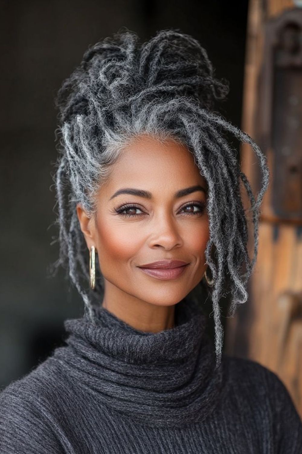 32 Timeless Older Woman Dreadlocks - Stylish Hair Ideas