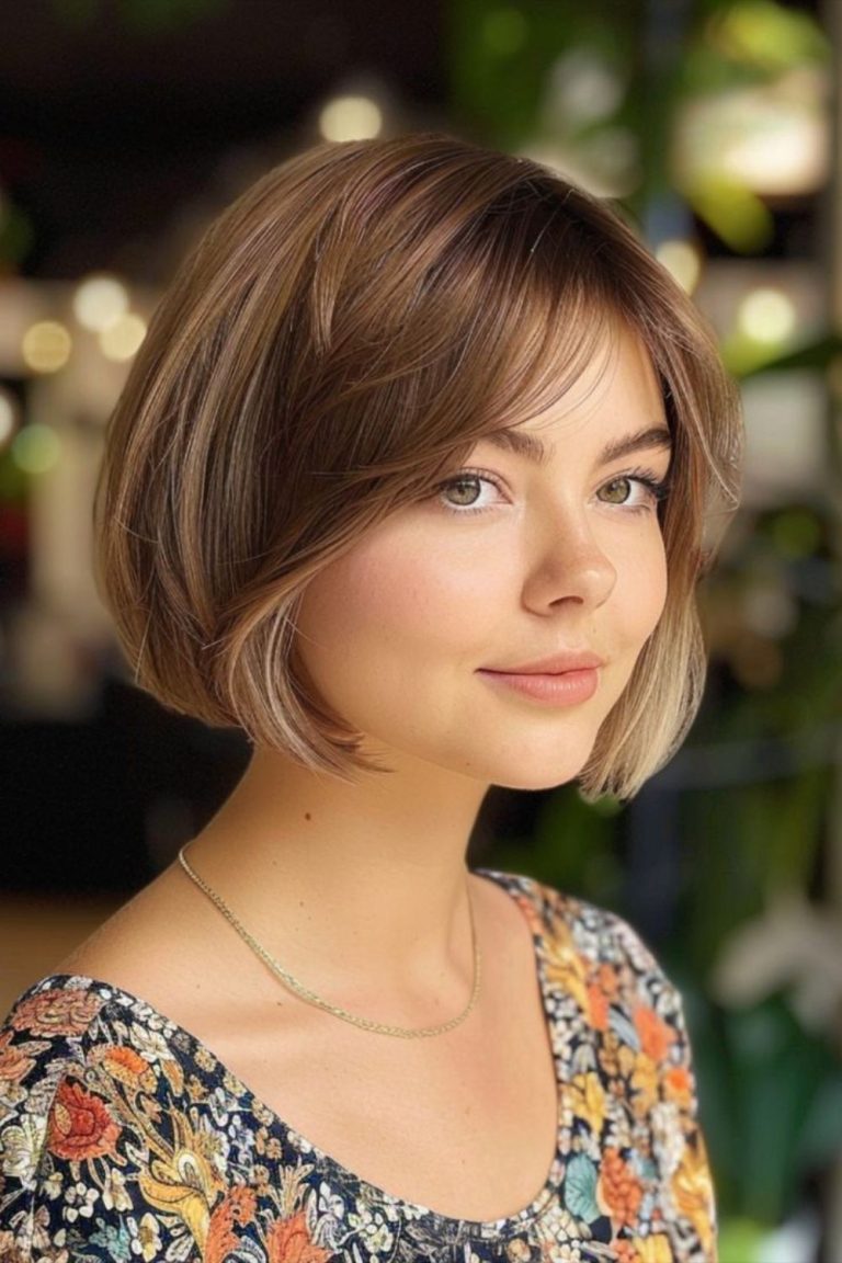 30 Bob Cut for Round Face Ideas - Stylish Hair Ideas