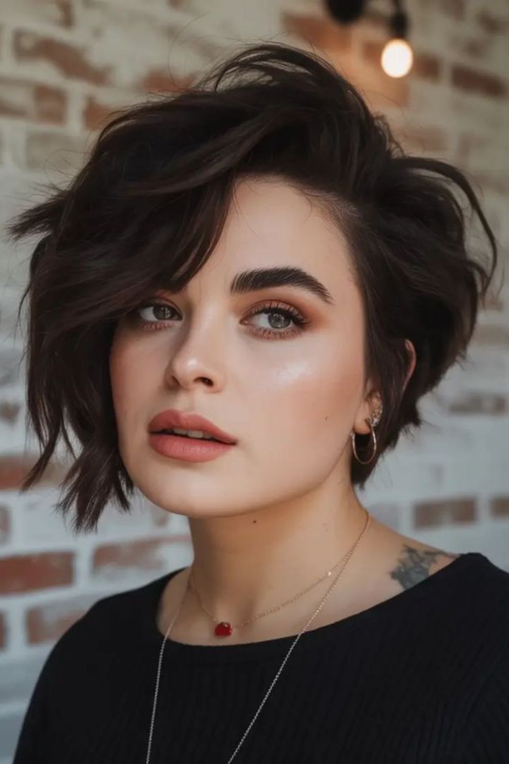 32 Short Haircuts for Round Faces - Stylish Hair Ideas
