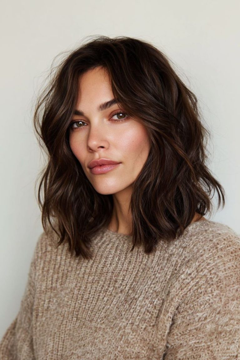 32 Stunning Textured Long Bob Hairstyles - Stylish Hair Ideas