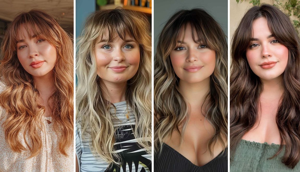 33 Beautiful Bangs On Round Face Ideas - LaylaShine