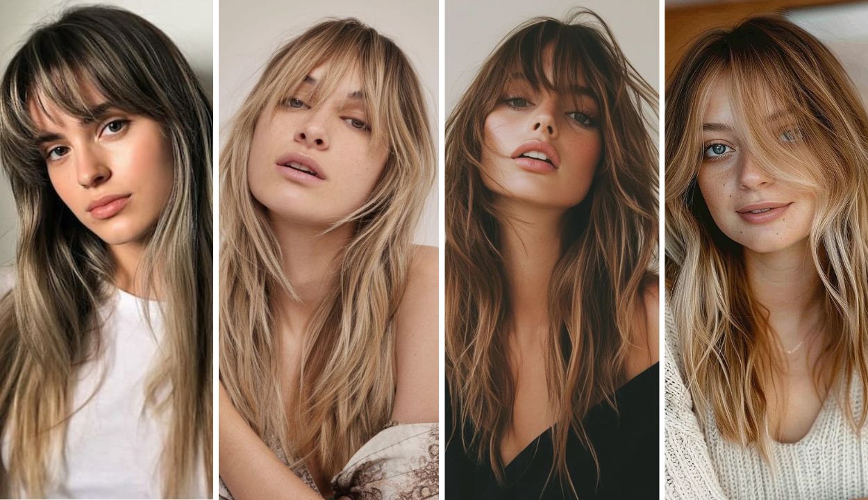 33 Gorgeous Wispy Bangs Thin Hair Ideas - LaylaShine
