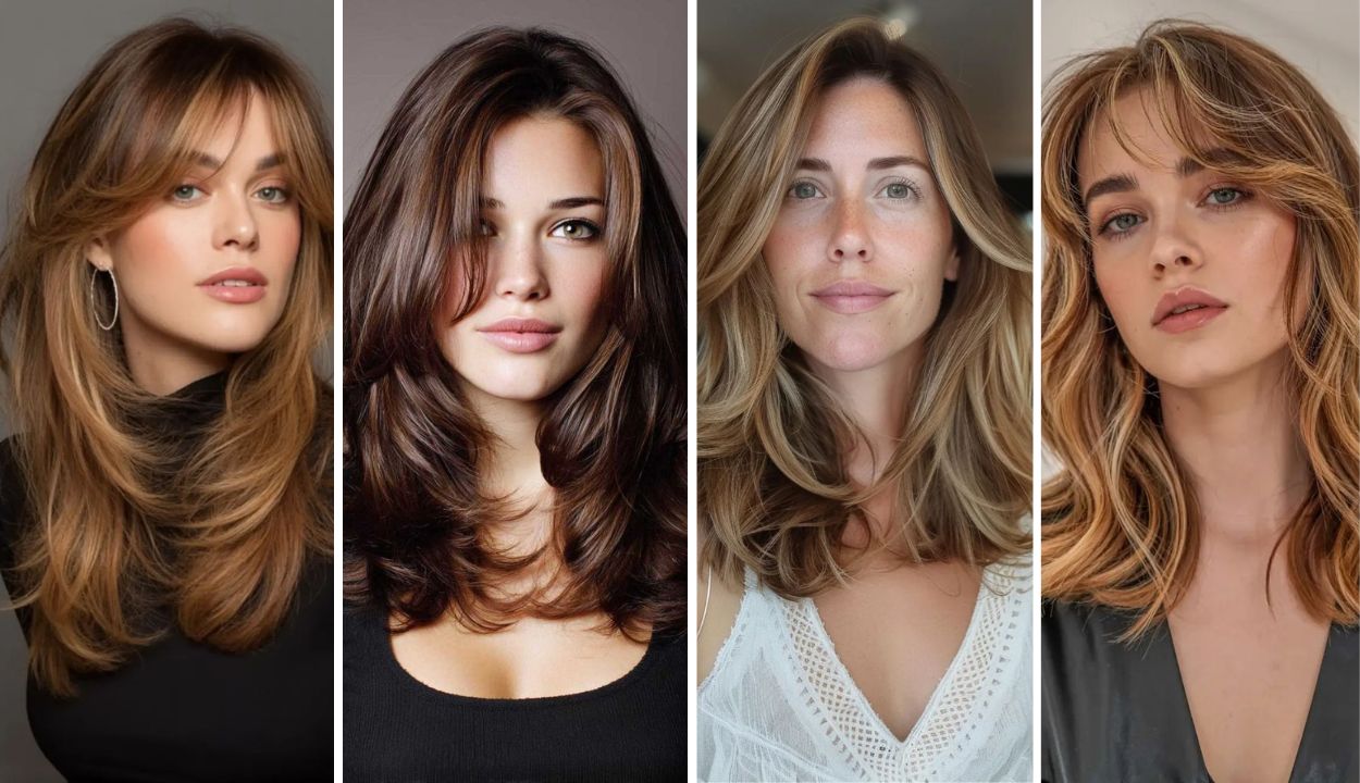 33 Stunning Mid Length Hair With Face Framing Layers Styles - LaylaShine