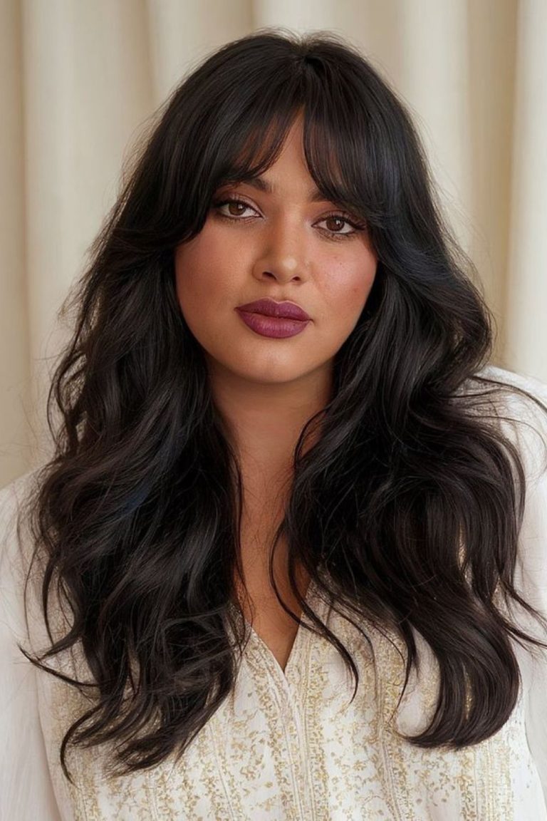 33 Beautiful Bangs on Round Face Ideas - Stylish Hair Ideas