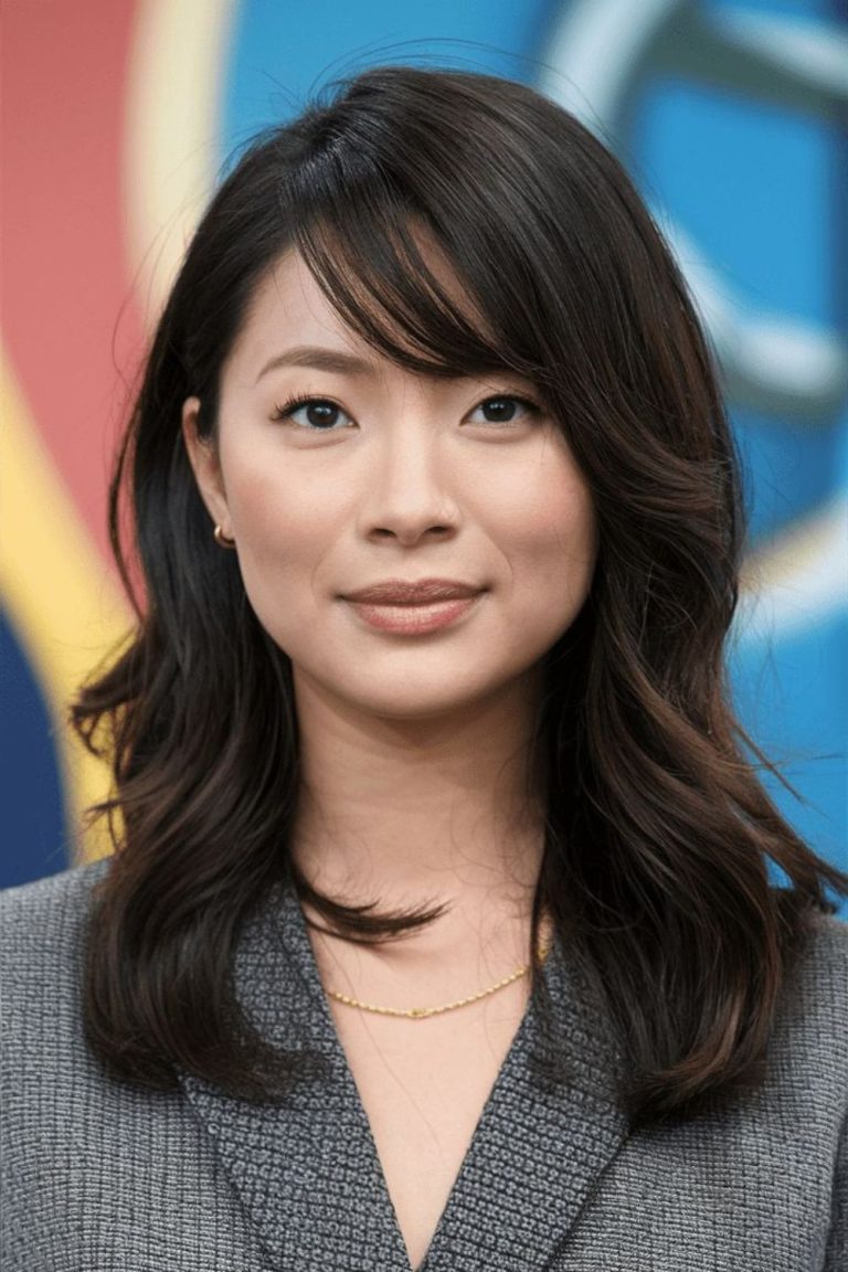 35 Bangs Hairstyles for Round Faces - Stylish Hair Ideas