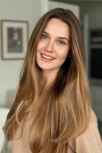33 Long Straight Hairstyles - Stylish Hair Ideas