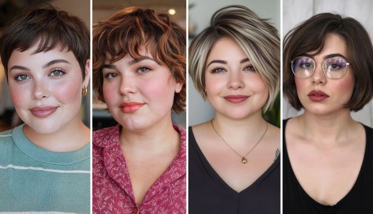 30 Round Face Haircuts Short - Stylish Hair Ideas