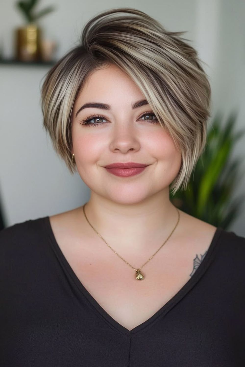 30 Round Face Haircuts Short - Stylish Hair Ideas