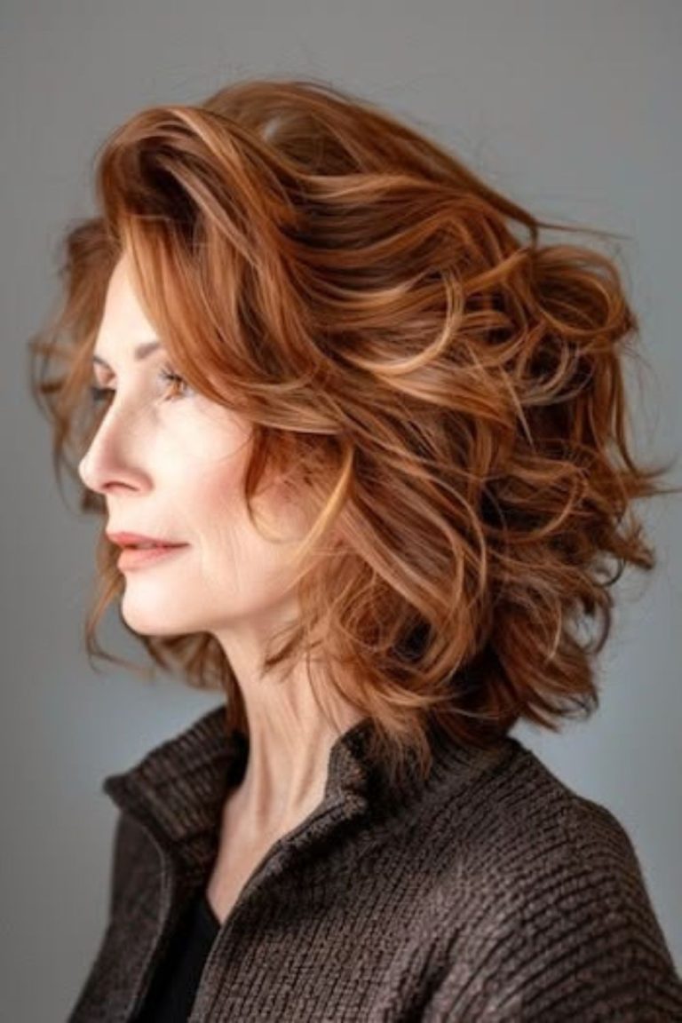 33 Haircuts For Women Over 60 Medium Length - Stylish Hair Ideas